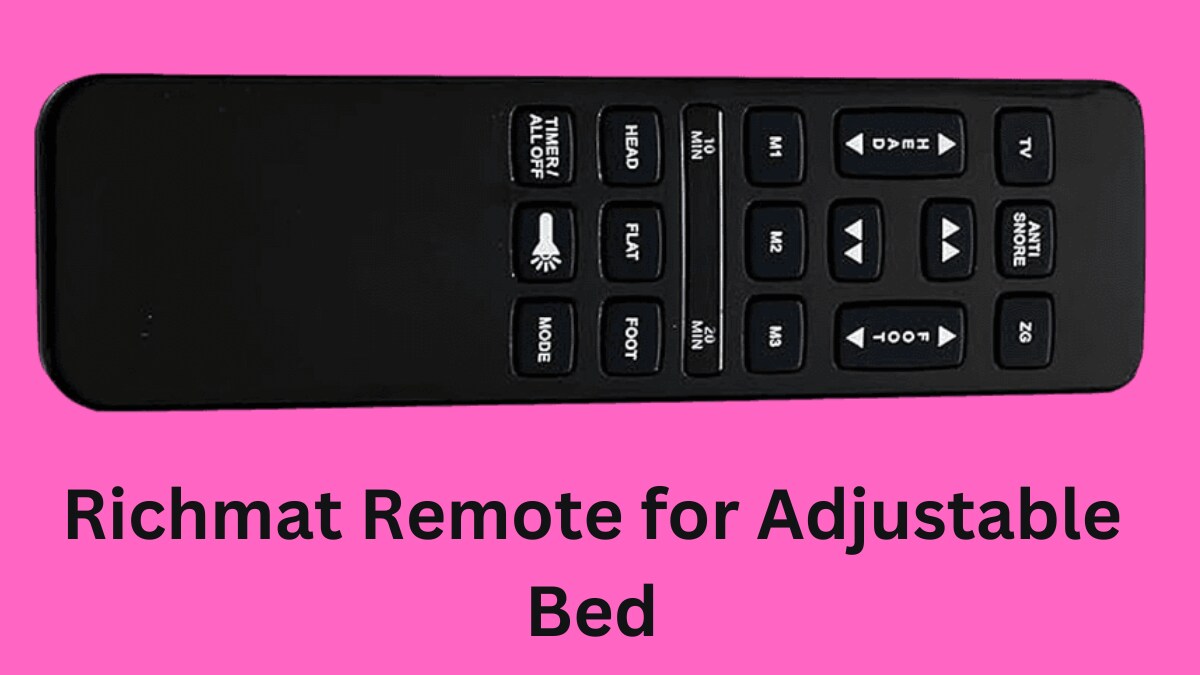 richmat adjustable bed remote | Ever Comfy Bed